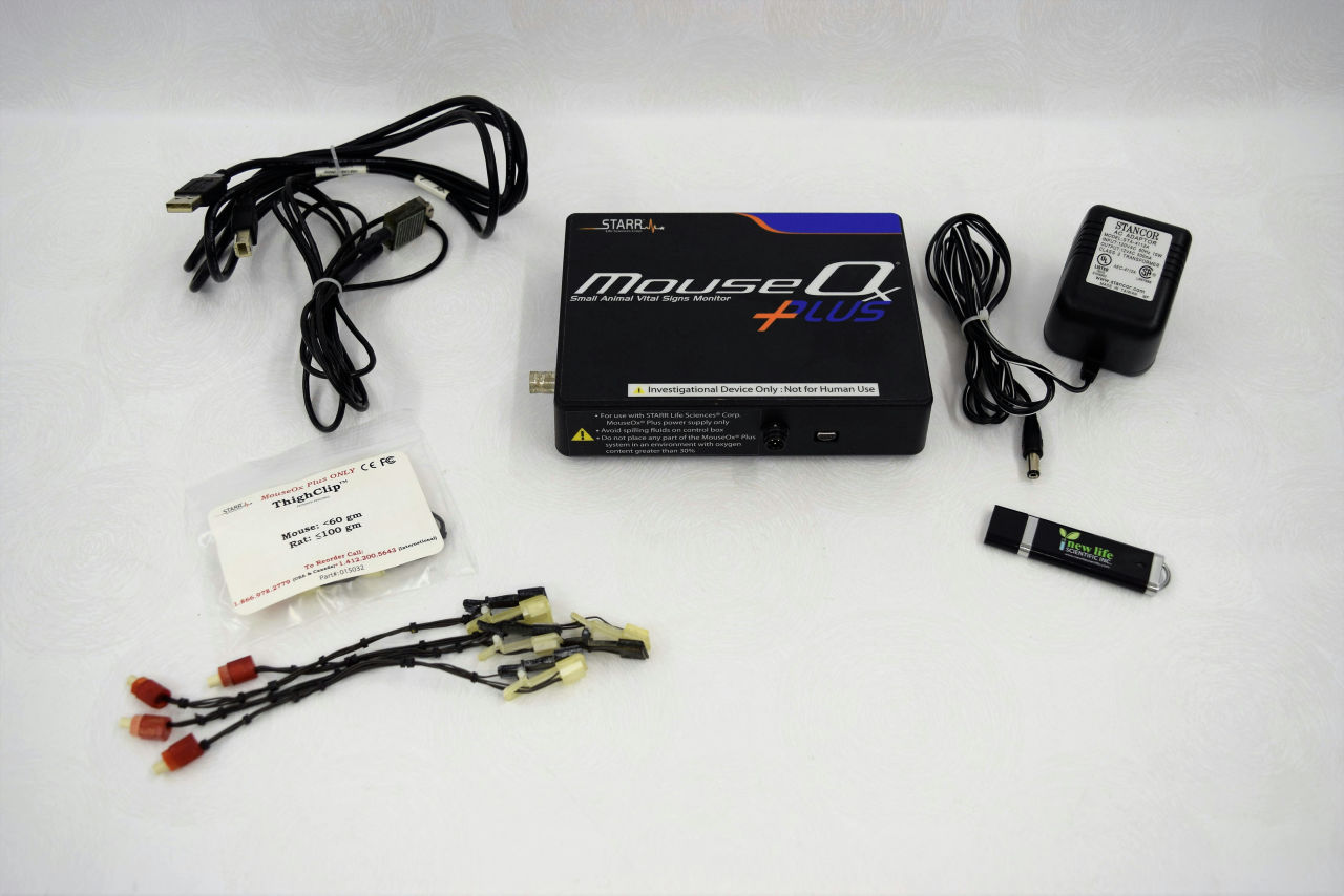 Oxymètre de pouls spécial pour rat&souris MOUSEOX + - Aniphy
